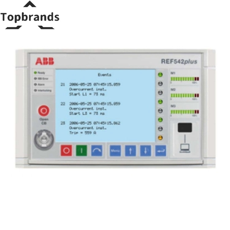 หน่วยควบคุมและป้องกันอ่าว ABB REF542PLUS - Topbrands PLC Limited