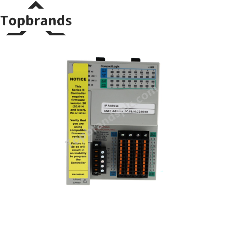Allen Bradley 1769-L18ER-BB1B CompactLogix 512KB คอนโทรลเลอร์ ...