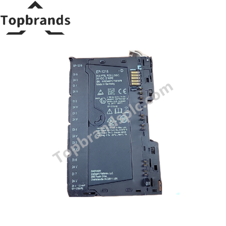 Emerson EP-1218 8-Point Digital Input Module - Topbrands PLC Limited