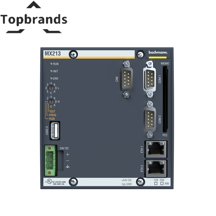 Bachmann | MX213| Processor Module - Topbrands PLC Limited